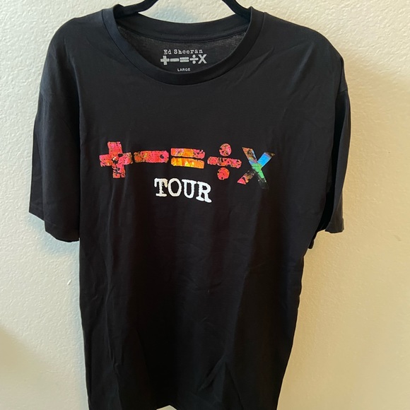 Ed Sheeran | Tops | Ed Sheeran Exclusive Concert Shirt Merch 223 Sofi ...